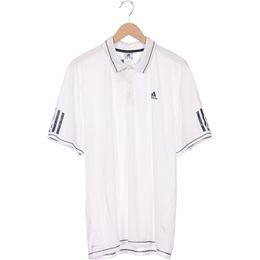 Adidas Herren Poloshirt, weiß, Gr. 54