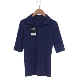 Margittes Damen Poloshirt, blau, Gr. 36