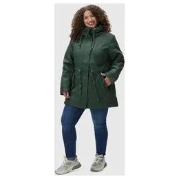 Wintermantel Ragwear "Monadis Rainy II Intl." Gr. XXL (44), grün (olivgrün) Damen Mäntel sportlicher, wasserdichter Parka für den Winter