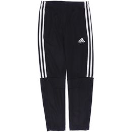 Adidas Damen Stoffhose, schwarz, Gr. 134