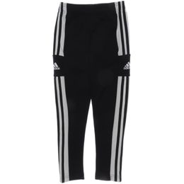 Adidas Herren Stoffhose, schwarz, Gr. 128