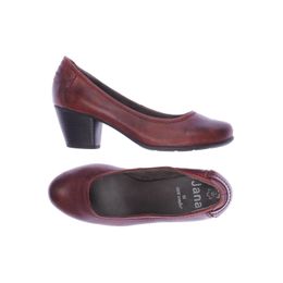 Jana Damen Pumps, bordeaux, Gr. 38