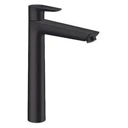 Waschtischmischer Hansgrohe 240 Talis E, Ausladung 183 mm, schwarz matt - 71716670