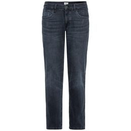 Regular-fit-Jeans Camel Active "HOUSTON" Gr. 33, Länge 36, blau (night blue) Herren Jeans im klassischen 5-Pocket-Stil