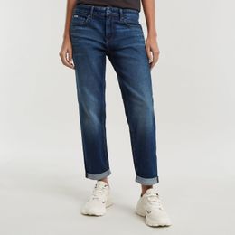 G-Star Raw Boyfriend-Jeans G-STAR "Kate" Gr. 26, Länge 30, blau (worn in stratos) Damen Jeans Baumwollstretch Denim Qualität für hohen Tragekomfort