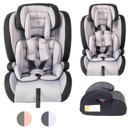 Blij`r Ivo plus grey/black Autositz Kindersitz I-Size für Kinder zwischen 76 und 150 cm Körpergröße