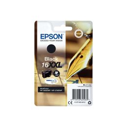 Original Epson 16XXL (C13T16814012) Druckerpatrone Schwarz