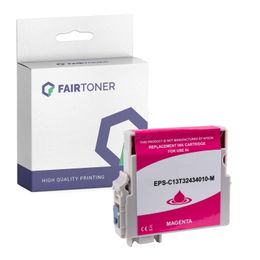 FairToner Kompatibel für Epson C13T32434010 / T3243 Druckerpatrone Magenta