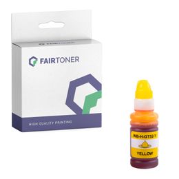 FairToner Kompatibel für HP Ink Tank Wireless 410 Series (M0H56AE / GT52) Druckerpatrone Gelb