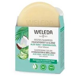 Weleda Festes Shampoo Feuchtigkeit & Glanz 50 g