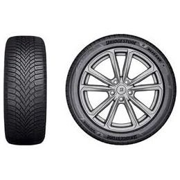 Bridgestone Winterreifen "Bridgestone" Autoreifen Gr. 225mm / 45 % R 19 96W XL, schwarz