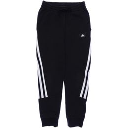 Adidas Herren Stoffhose, schwarz, Gr. 134