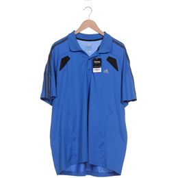 Adidas Herren Poloshirt, blau, Gr. 56