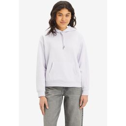 Levi's Kapuzensweatjacke LEVI'S "EVERYDAY ZIP HOODIE", Damen, Gr. S, rosa (potpourri), Sweatware, Obermaterial: 58% Baumwolle, 42% Polyester, casual, Sweatjacken