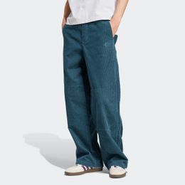 Sporthose adidas originals "CORDUROY PANTS" Gr. L, N-Gr, blau (arctic fusion) Herren Hosen