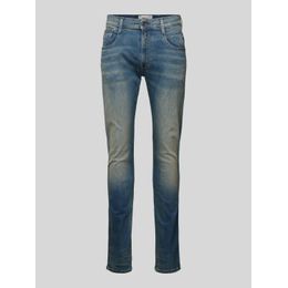 Replay Slim Fit Jeans im 5-Pocket-Design Modell 'ANBASS'