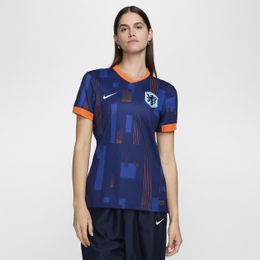 Netherlands (Men's Team) 2024/25 Stadium Away Nike Dri-FIT Soccer Replica Fußballtrikot für Damen - Blau