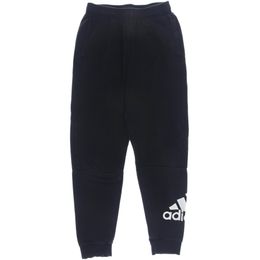 Adidas Herren Stoffhose, schwarz, Gr. 164