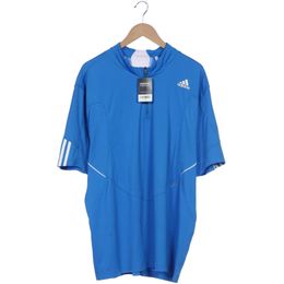 Adidas Herren Poloshirt, blau, Gr. 56