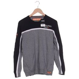 Superdry Herren Pullover, grau, Gr. 52