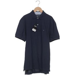 Tommy Hilfiger Herren Poloshirt, marineblau, Gr. 48