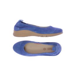 Deerberg Damen Ballerinas, blau, Gr. 39