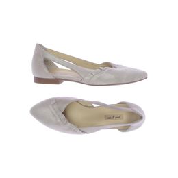 Paul Green Damen Ballerinas, beige, Gr. 4.5