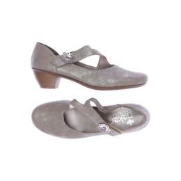 Rieker Damen Pumps, beige, Gr. 40