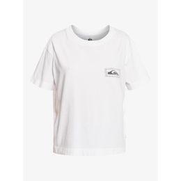 Quiksilver T-Shirt »Womens« White M M Stoff: leichter Stoff aus reiner Baumwolle