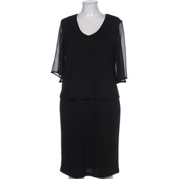 Selection by Ulla Popken Damen Kleid, schwarz, Gr. 42