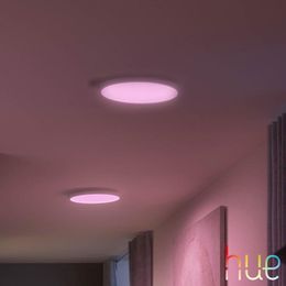 Philips Hue White Ambiance Surimu LED-Panel, LED mit Dimmer rund, 8720169159198,