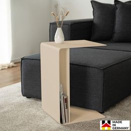 Home Deluxe Beistelltisch ZIMA – Made in Germany - Weiß