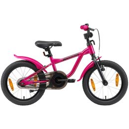 Kinderfahrrad LÖWENRAD "Sport" Fahrräder Gr. 23cm, 16 Zoll (40,64cm), lila Kinder