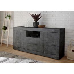 Sideboard Inosign "Urbino" Sideboards grau (ossido) Breite 184 cm