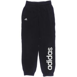 Adidas Herren Stoffhose, schwarz, Gr. 152