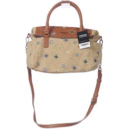 Desigual Damen Handtasche, beige, Gr.