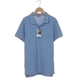 BOSS Orange Herren Poloshirt, blau, Gr. 52