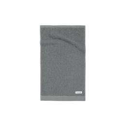 Tom Tailor Unisex Gästehandtücher im 6er-Pack, 30x50 cm, grau, Uni, Gr. 30X50