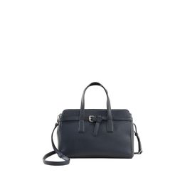 Tom Tailor Damen Maurine Shopper, blau, Uni, Gr. ONESIZE