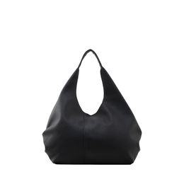 Tom Tailor Damen Olena Beuteltasche, schwarz, Uni, Gr. ONESIZE