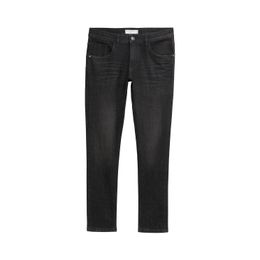 Tom Tailor Herren Troy Slim Jeans, schwarz, Uni, Gr. 32/36