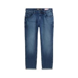 Tom Tailor Denim Herren Aedan Straight Jeans, blau, Uni, Gr. 32/36