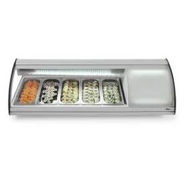 Hendi Gastro Sushi Kühlvitrine 63 Liter 5x GN 1/3