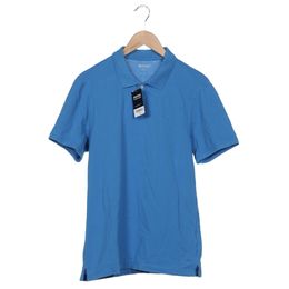 Mustang Herren Poloshirt, blau, Gr. 48