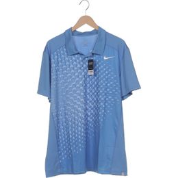 Nike Herren Poloshirt, blau, Gr. 56