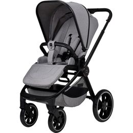 Kinder-Buggy MOON "SPORT" grau (stone, melange) Baby Kinderwagen