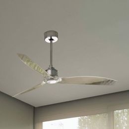 Faro Barcelona Deckenventilator Just Fan M, chrom/transparent