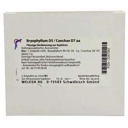 Weleda Bryophyllum D 5/conchae D 7 Ampullen 5X10 ml