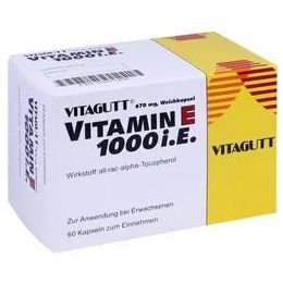 Vitagutt Vitamin E 1000 Weichkapseln 60 St