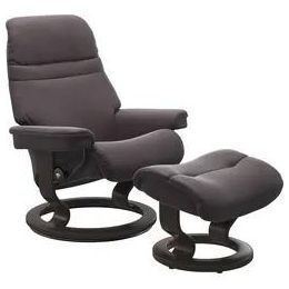 Relaxsessel stressless "Sunrise", rot (bordeaux), Material Bezug, Ausführung Funktion, Größe B/H/T, Leder BATICK: BATICK ist ein leicht korrigiertes, durchgefärbtes und genarbtes Möbelleder, bei dem die meisten Unebenheiten und Spuren in der Regel entfernt wurden., Leder PALOMA: PALOMA ist ein durchgefärbtes Semianilin-Möbelleder mit natürlicher Narbung., ROHLEDER Stoff Q2 FARON: Ein fester zuverl